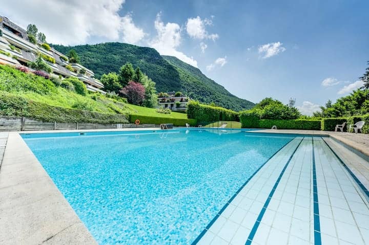 Flat With Lake View, Pool,tennis - Annecy