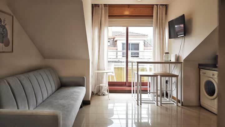 Desconectaengalicia Atico Terraza Playa Panadeira - Sanxenxo