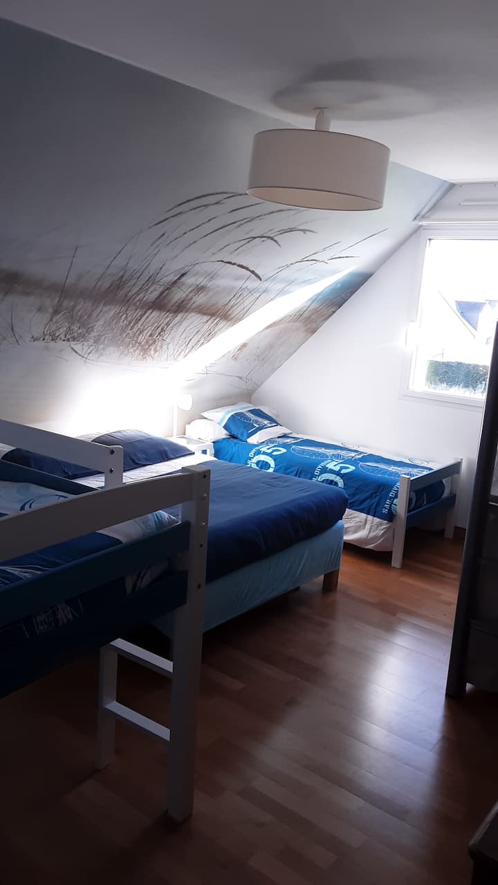 2 Chambres, 4/6 Pers, Coin Cuisine, Sdb, Wc Séparé - Saint-Cast-le-Guildo
