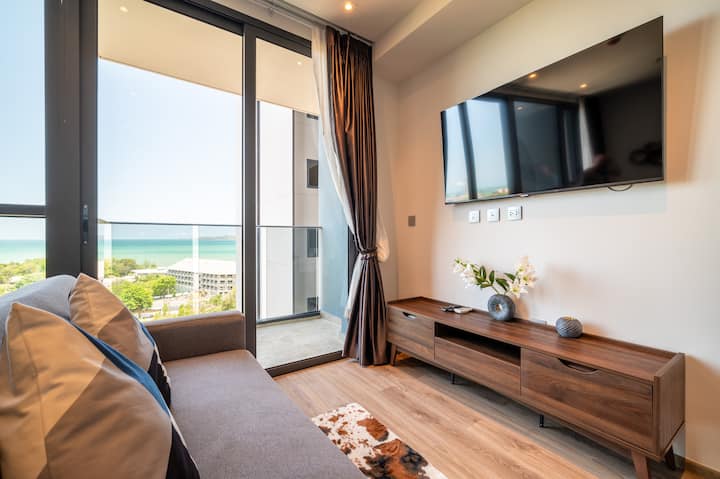 Stylish Facilities, Great View 200m To Cozy Beach - Pattaya