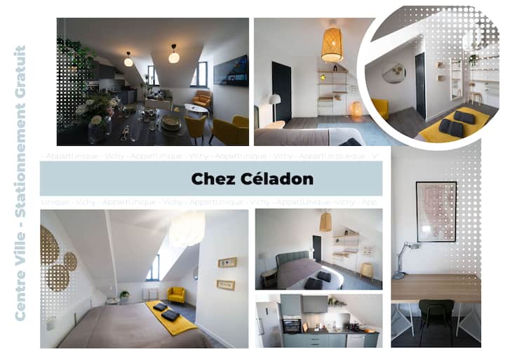 Chez Céladon - Stationnement Gratuit - Vichy