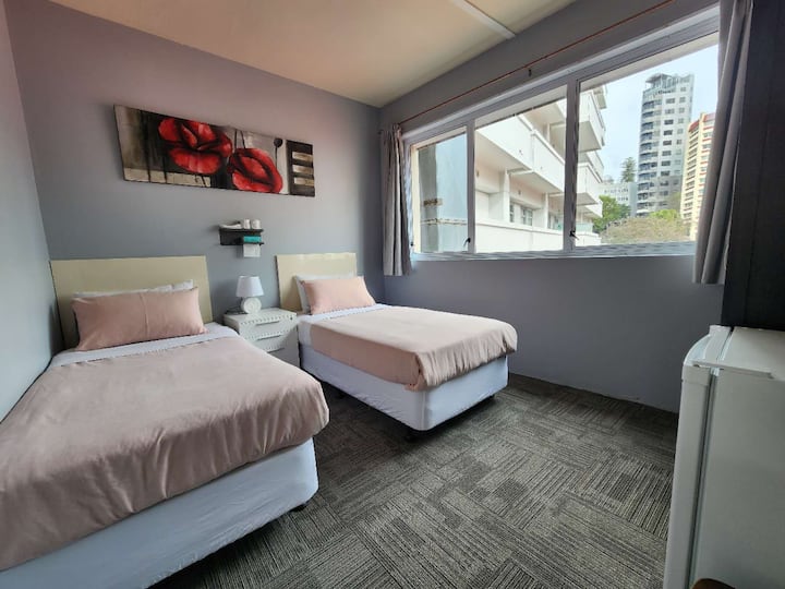 Hostel Twin Beds Private Room - オークランド