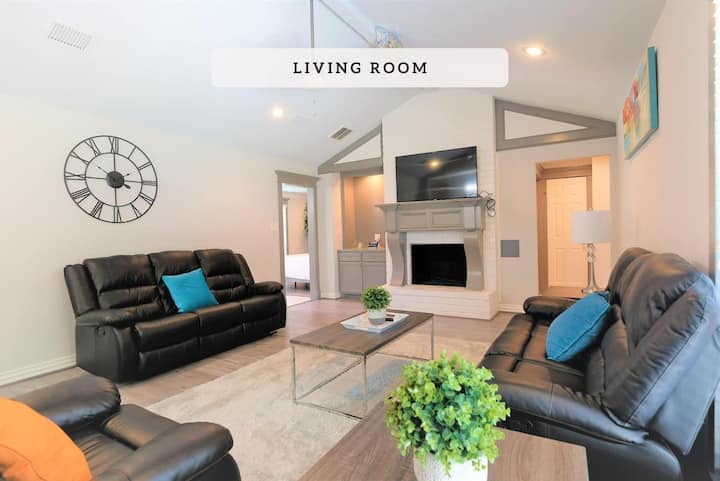 3bdrm 2bath 5beds - Nrg, Medical Center, Galleria - Fresno, TX