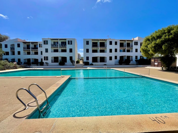 Xaloc , Apartamento Con Piscina Y Junto La Playa - Es Mercadal