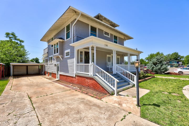 Charming Classic On The Park- Spacious And Central - Oklahoma City