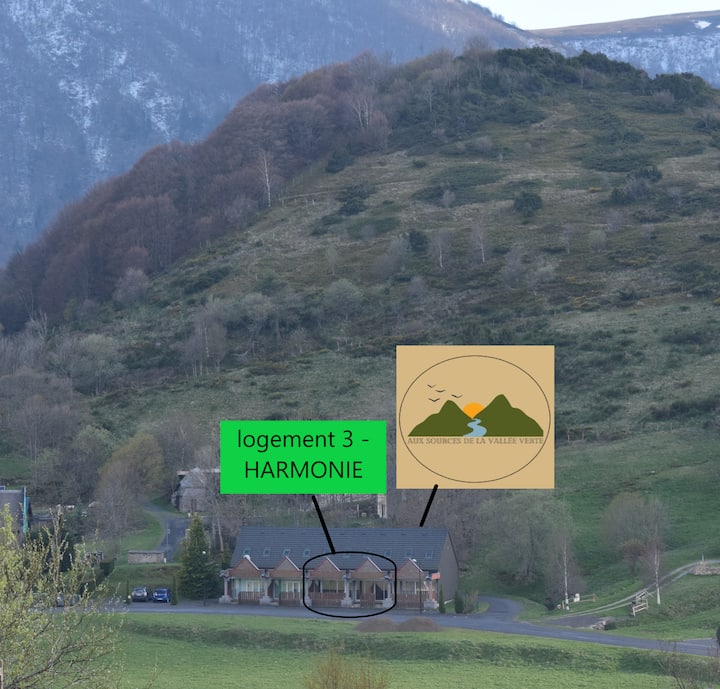 Aux Sources De La Vallée Verte - Gîte 3 - Harmonie - Super-Besse