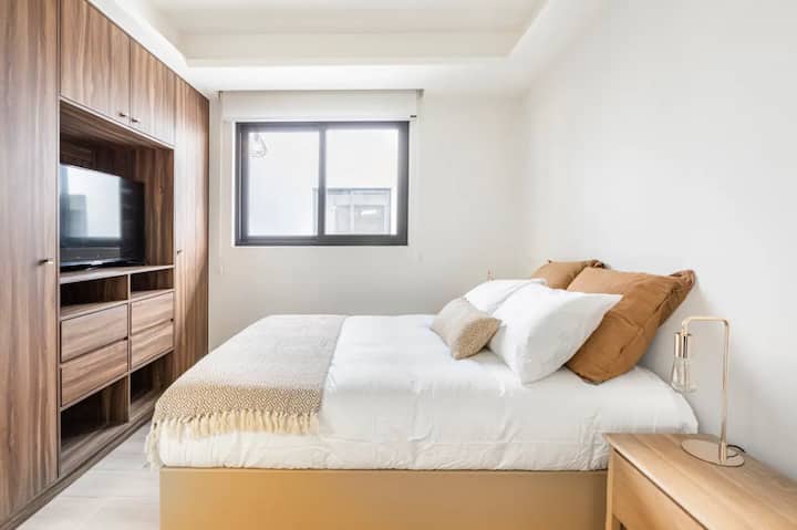 Rest And Explore: Charming 2p Apartment Col Juarez - Mexico City