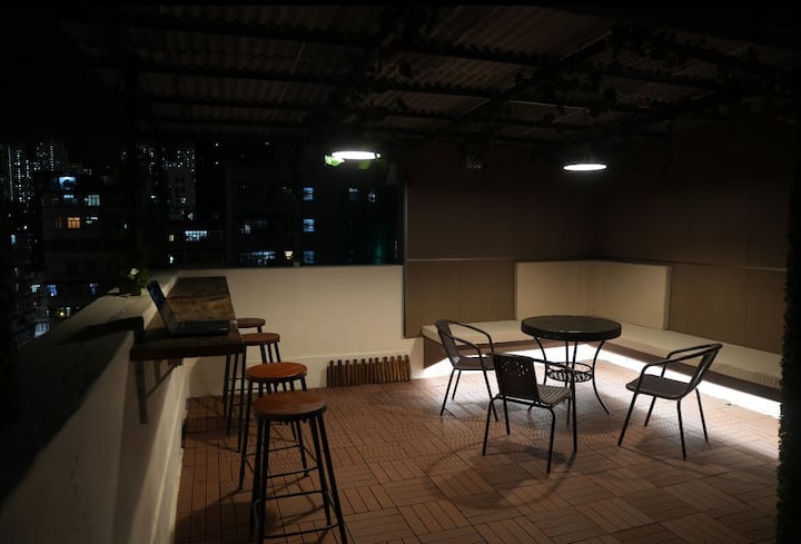 深水埗藝術文創區靚裝輕奢北歐風Sharehouse Room E (Single Room) - Tseung Kwan O