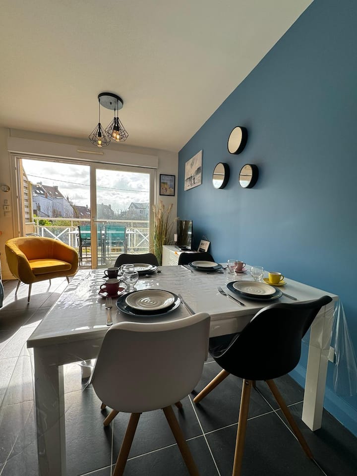 Les 3 Frères - Appt 5 Pers - Terrasse - Parking - Audresselles