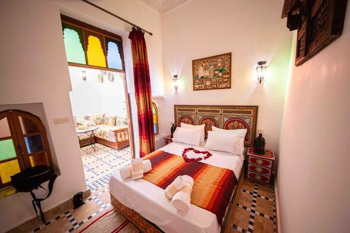Dar Houda Maison Privée Climatisée Avec Terrasse - Fès