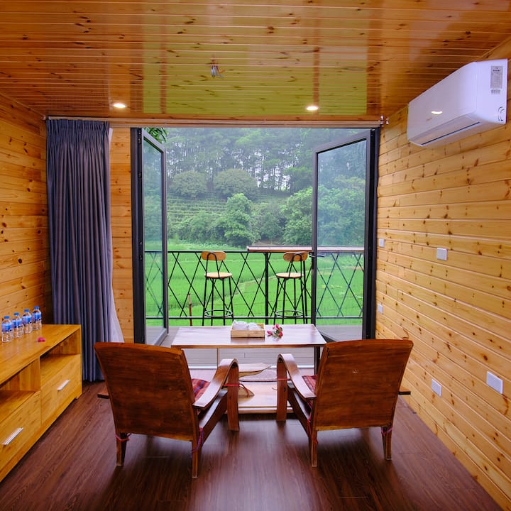 Hoa Ban Bungalow Wood House Family 01 - tt. Xuân Mai