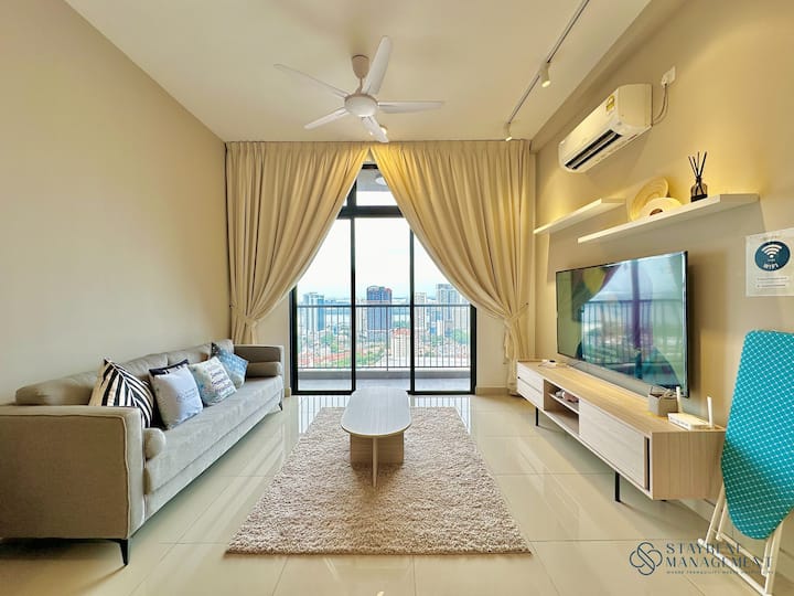 Twin Tower•2bedroom•4pax•highfloor•cityview - Woodlands