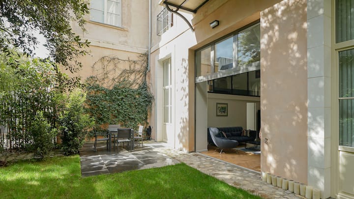 Stunning Le Marais Vip Home With Ac & Garden - Paryż
