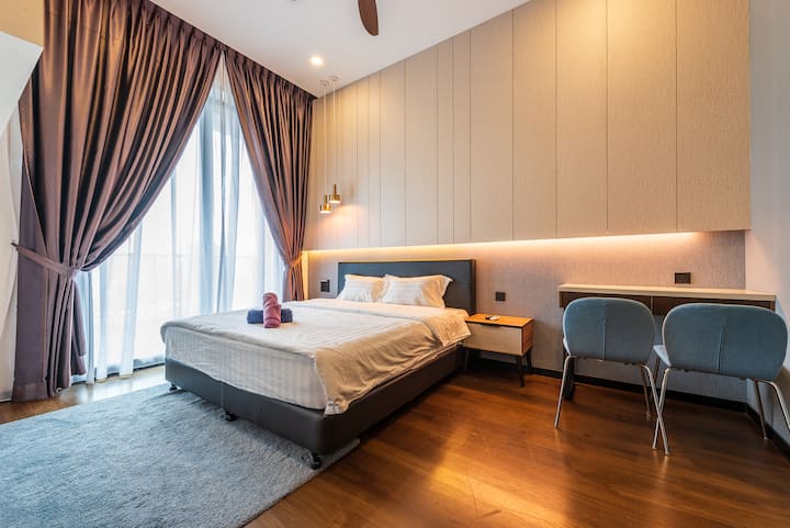 3 Bedroom Condo 6-7pax Kl Bukit Bintang - 말레이시아