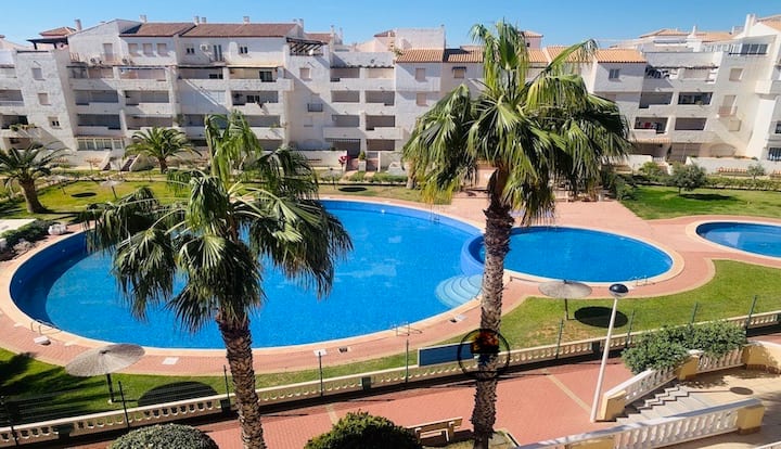 Lmha22, 1 Bedroom, 1 Bathroom, Pool View, La Manga - La Manga