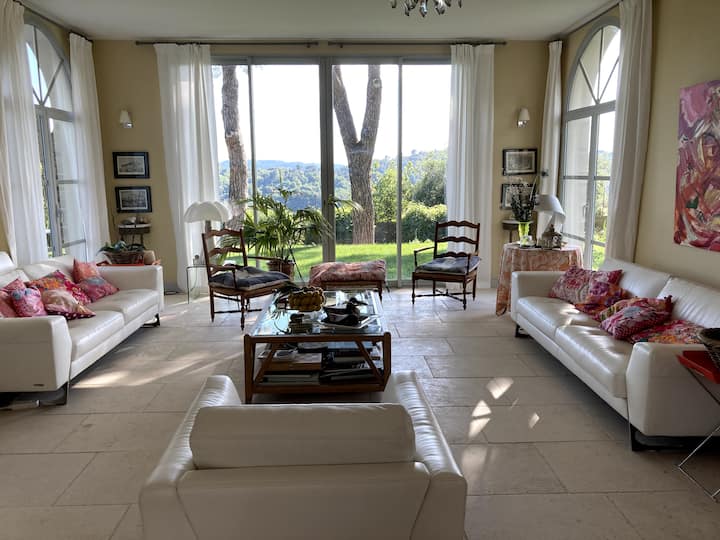Chic Et Charme Superbe Bastide Avec Vue - Grasse