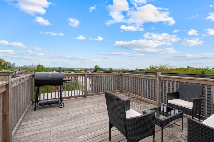 Stylish 2beds 2baths, Breathtaking Rooftop View. - Jersey