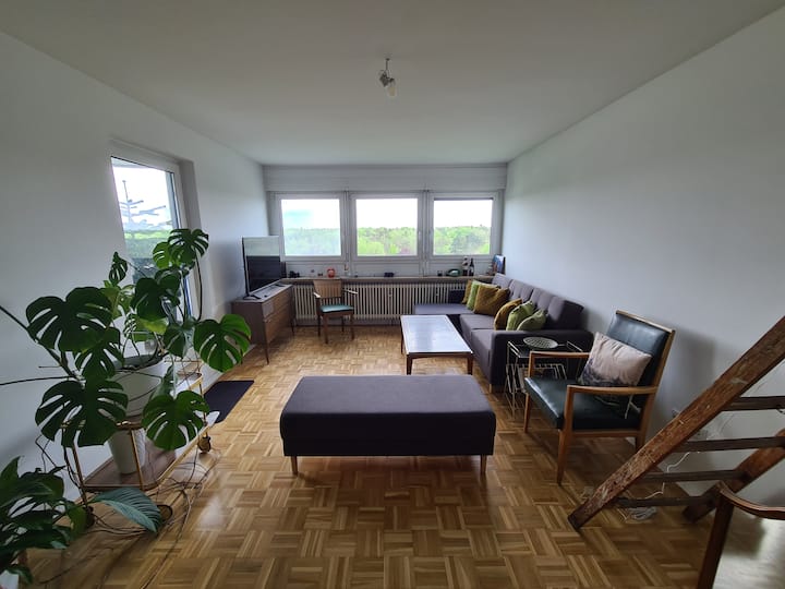 Quirky And Light Flat With A View - Augsburg