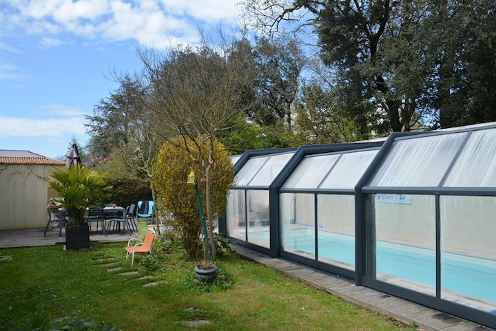 Jolie Maison Familiale De Plain Pied Avec Piscine - Châtelaillon-Plage