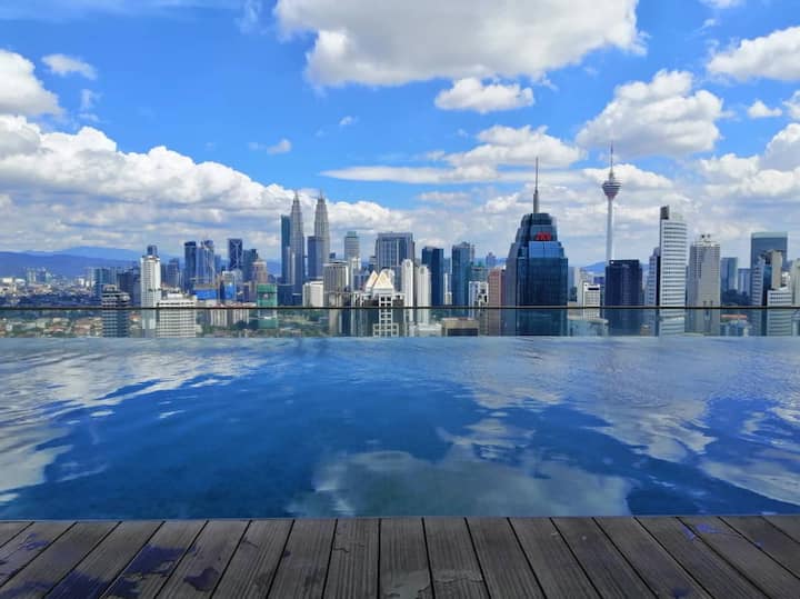 Cozy Modern Studio Infinity Pool - 吉隆坡