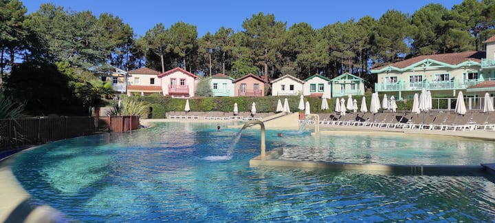 Charmant Appartement Sous Pinède - Lacanau