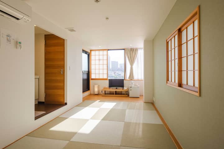 Miro Hotel桃谷公園前店 和室3人部屋 - 우메다
