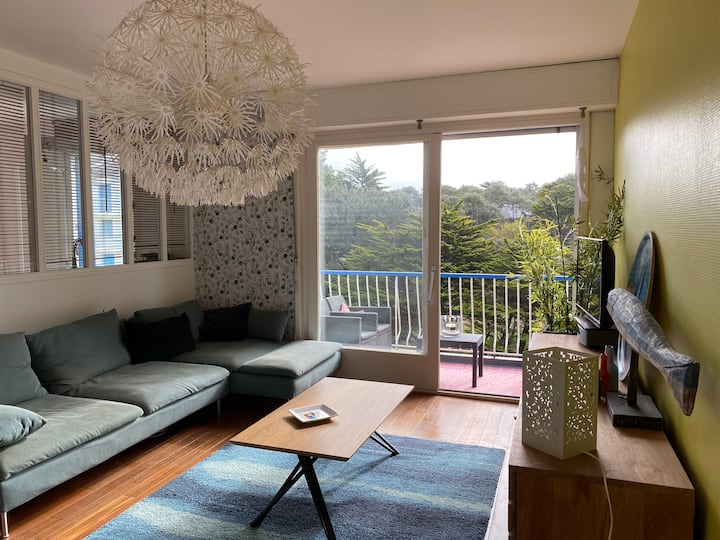T3 Calme, Direct Plage, Parking, Wifi, Tout Inclus - Pornichet