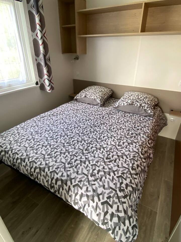 Mobil Home 2 Chambres Camping Crocs Marquenterre - Saint-Quentin-en-Tourmont