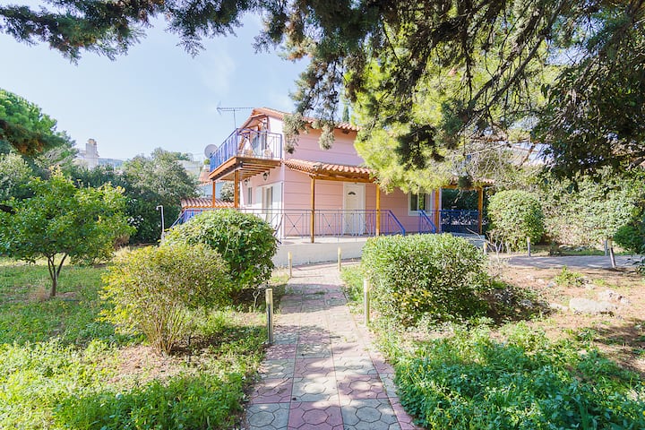 Porto Rafti Family 4bd Maisonette With Garden - Milos