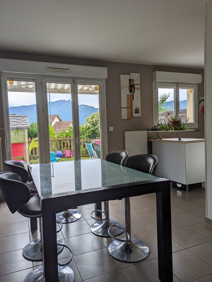 Maison 7 Personnes, 3 Chambres - La Féclaz