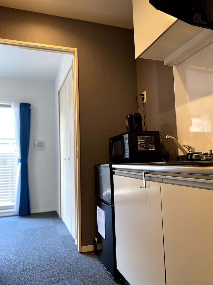 Kanariyar301 名古屋駅南/徒歩/大須観音 1rダブル Wi-fi 23㎡ 最大3名 - Nagoya