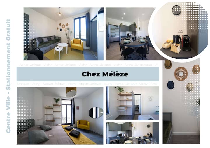 Chez Mélèze - Stationnement Gratuit - Balcon - Vichy