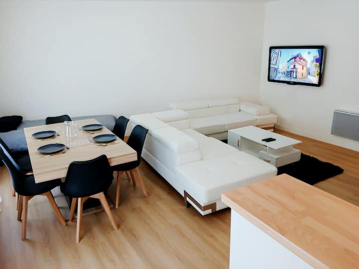 Appartement T2 55m2 Plein Centre St-brieuc - Saint-Brieuc