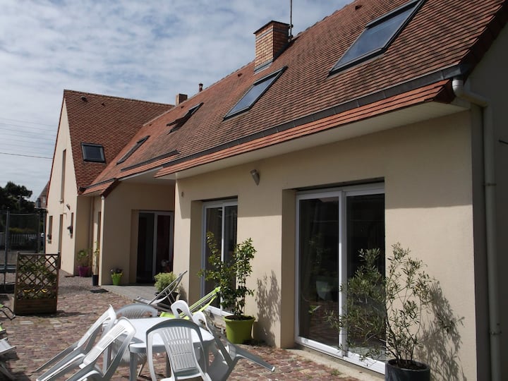 Maison Classée 2 éToiles à 150 M De La Mer - Plage de Ouistreham