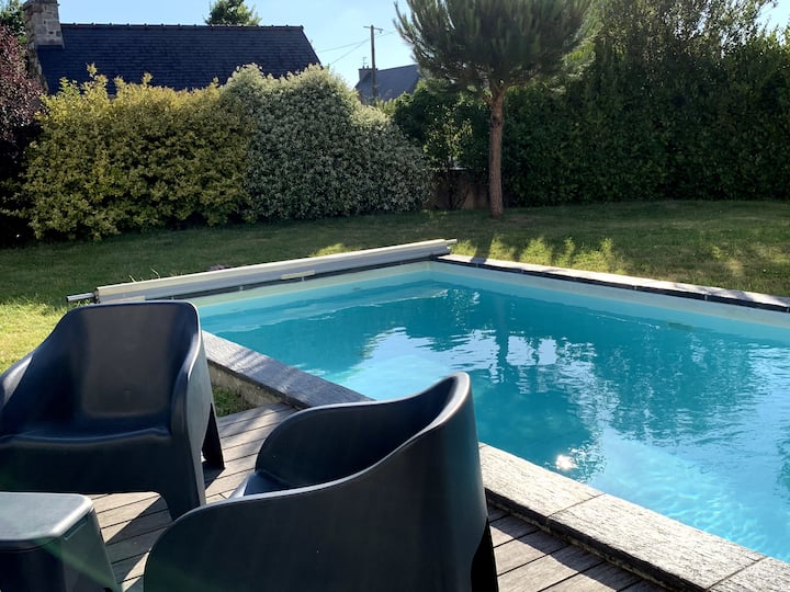 Villa Récente Avec Piscine - Plage de l'île Vierge