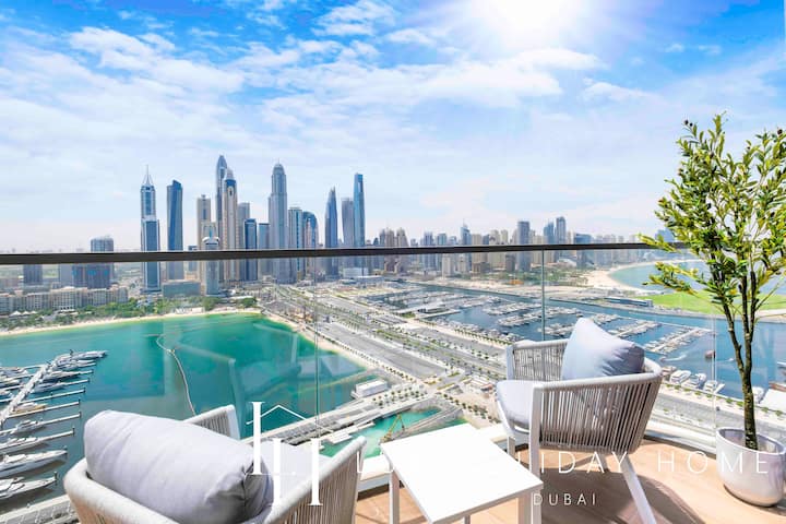 Lux | The Marina Vista Beachfront Suite 2 - Dubai
