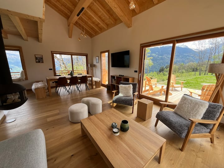 Chalet Des 3 Cimes-chalet Neuf, Skibus / Bettex - Servoz