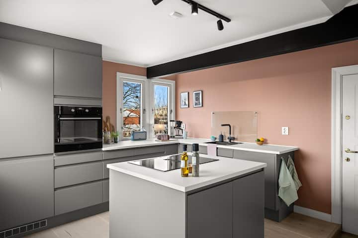 Bright Penthouse Apartment With Panoramic View - Oslo