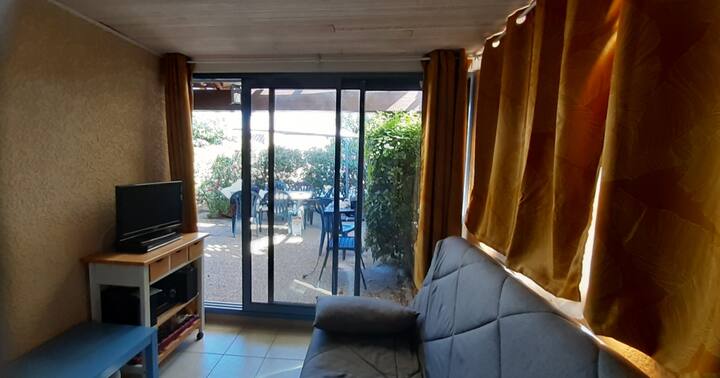 Maison T3 Pour 5p. Avec Piscine - Gruissan