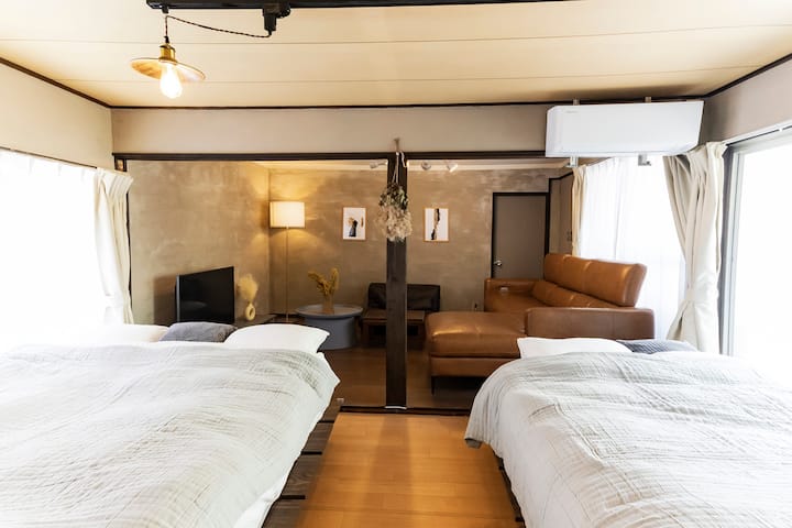 Private／2br／walkable Beppu St／p1／bike／next To Shop - Japan