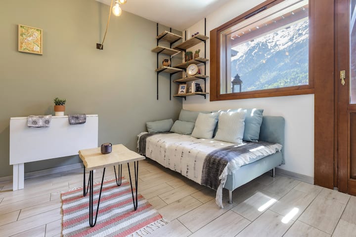 Cosy 1br | Skilifts 500m | Views | Parking | Quiet - Les Houches
