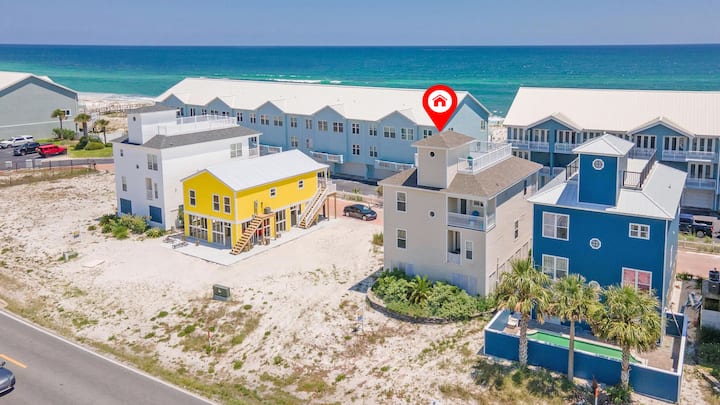 4 Bedroom Gulf View Home! - Pensacola Beach, FL