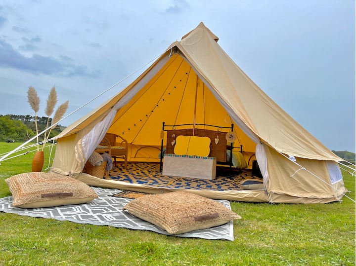 Rosewarne Farm, Cornwall Glamping
Geevor Tent - Pool