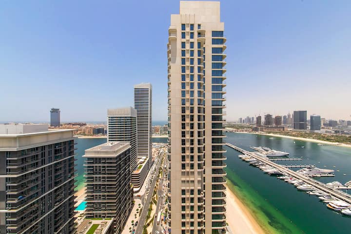 Heavenly 1br In Marina Vista Emaar Beachfront - Dubai