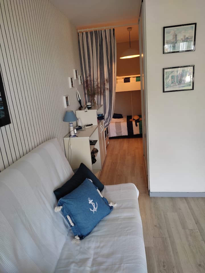 Studio Typet1 Bis 4 Personnes Sur La Plage - La Rochelle