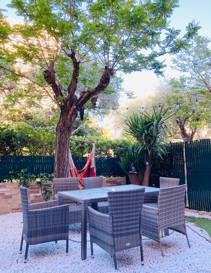 Studio Rez De Jardin Cosy - Le Cannet