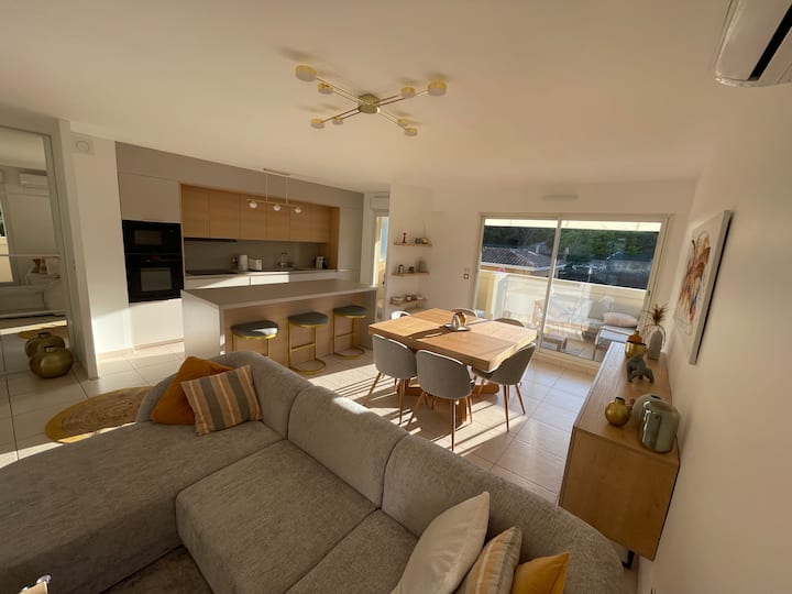 Grand 3p Tout Confort + 2 Terrasses - Cannes