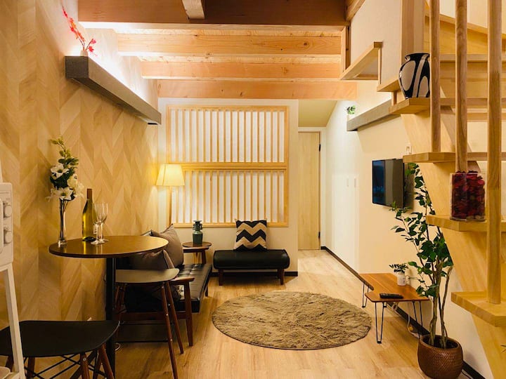 4ldk 1日1組限定 最大8人 4room 6bed シャワールーム2 完全貸切り 駅から5分 - Osaka