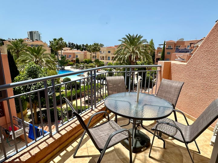 Limnaria Pool Facing Apartment - 帕福斯