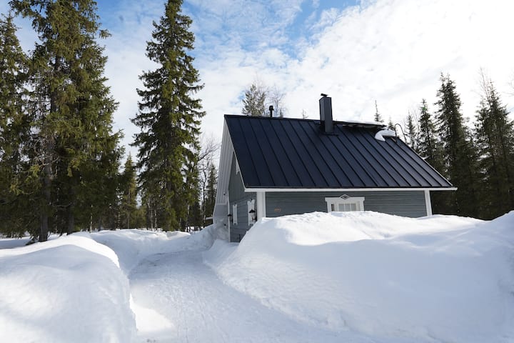 Wooden Cottage Suvanto In Ylläs National Park - Kittilä